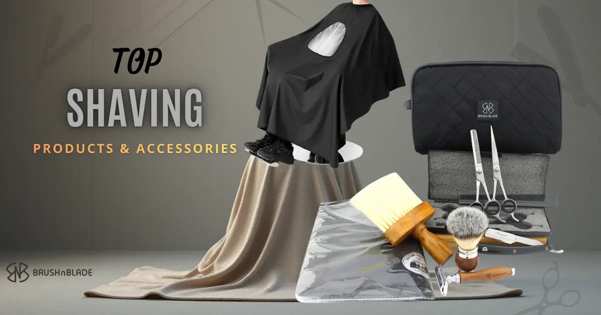 Top 10 Shaving Products & Accessories Every Man Needs | Barber Kit ...